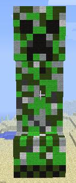 Giant Wool Creeper Minecraft Map